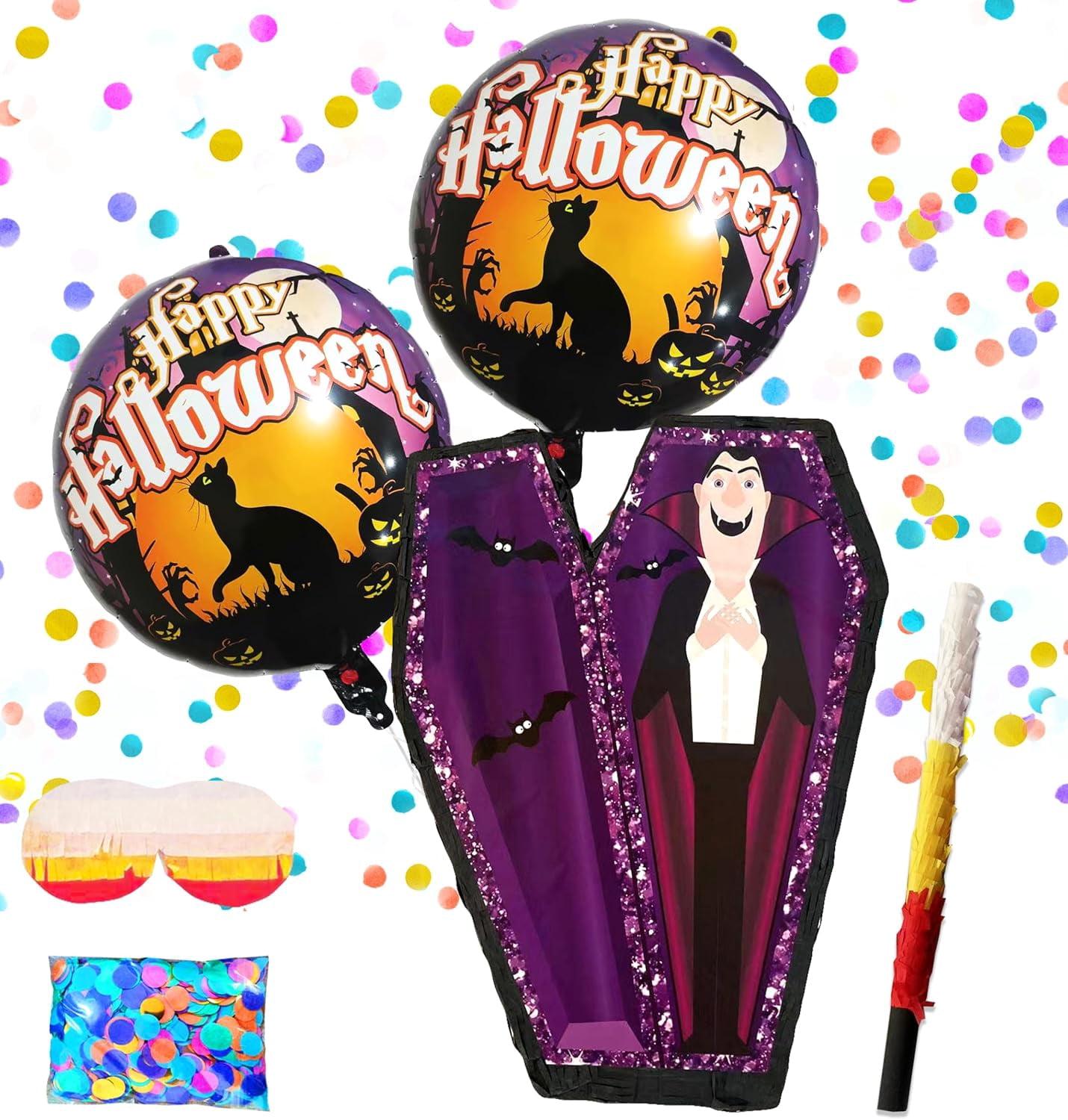 Dracula Pinatas for Halloween Celebrations, Theme Parties, Kids ...