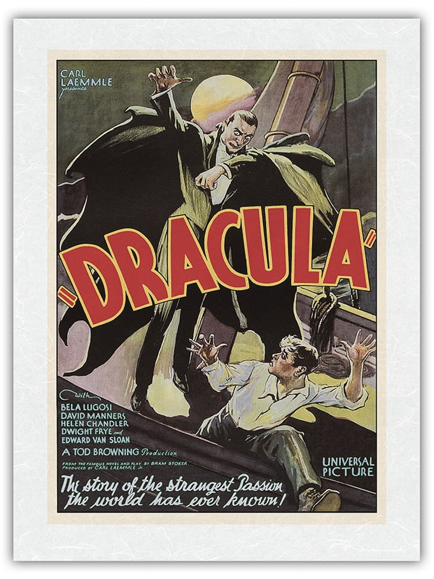 Dracula - Starring Bela Lugosi & David Manners - Vintage Film Movie ...