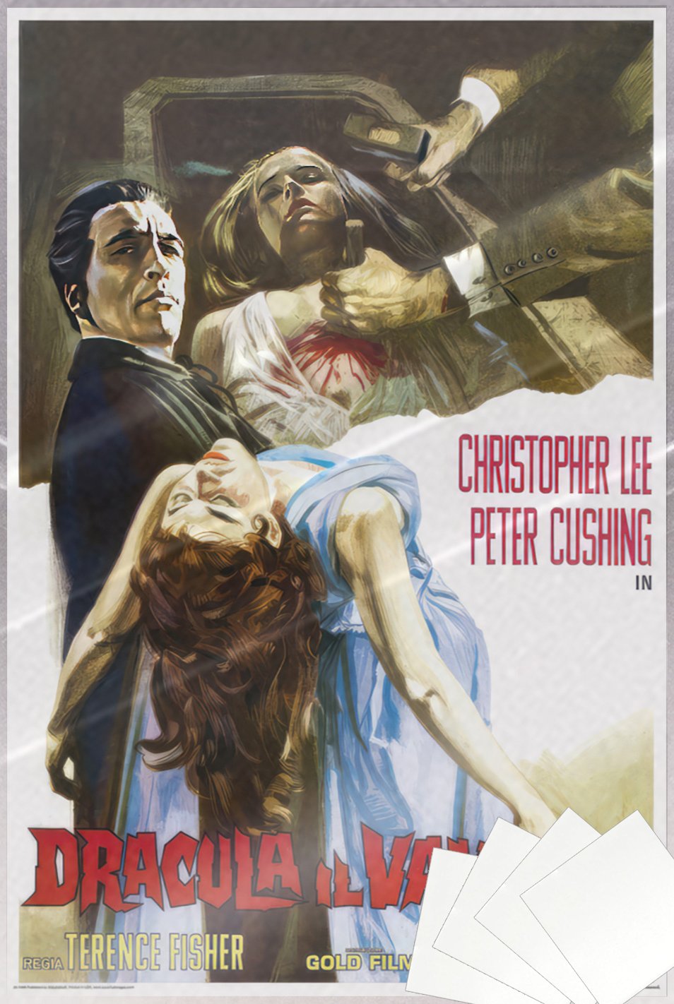 Dracula The Vampire - Movie Poster (Italian Version - Dracula Il ...