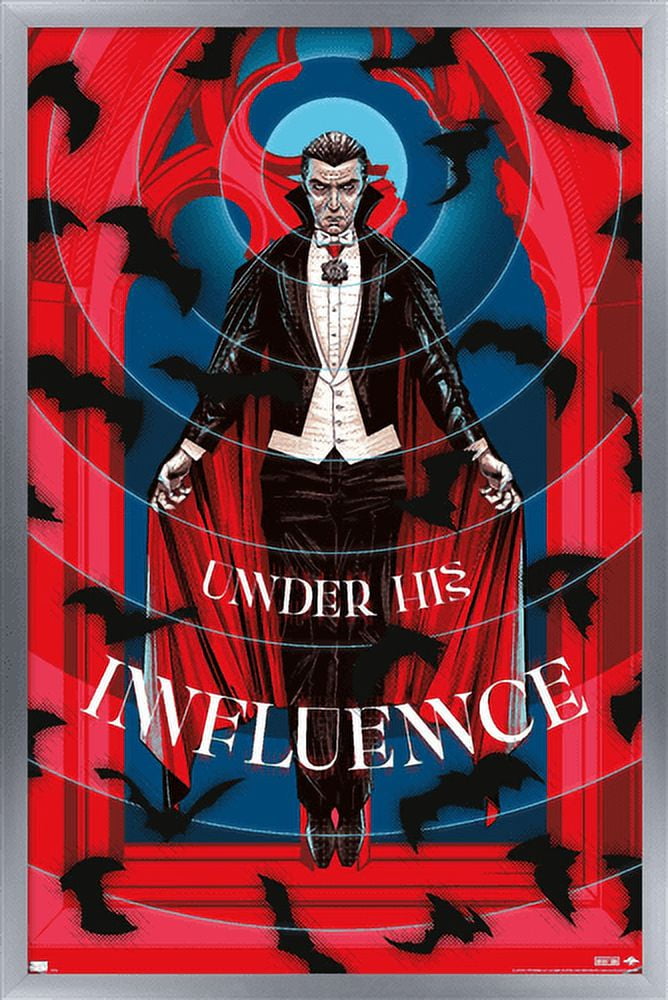 Dracula - Under His Influence by César Moreno Wall Poster, 14.725" x 22 ...
