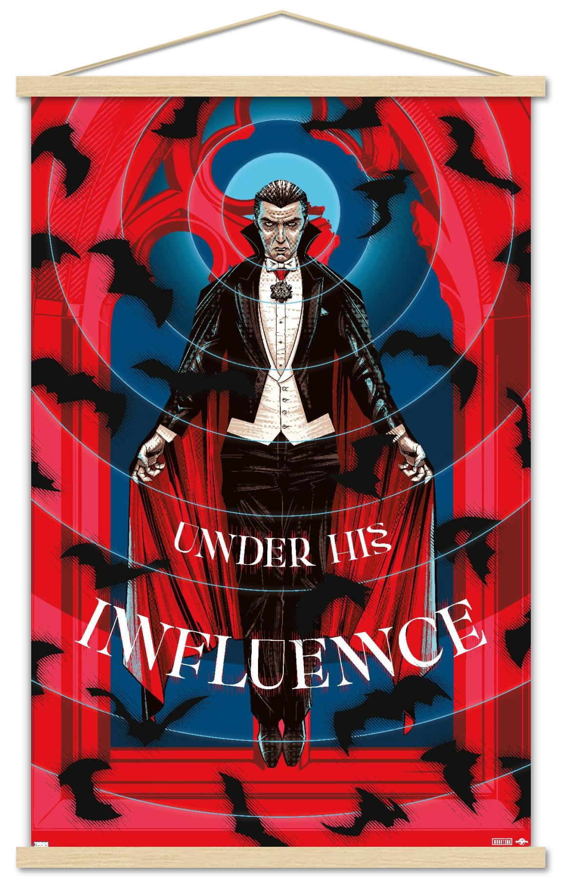 Dracula - Under His Influence by César Moreno Wall Poster with Magnetic ...