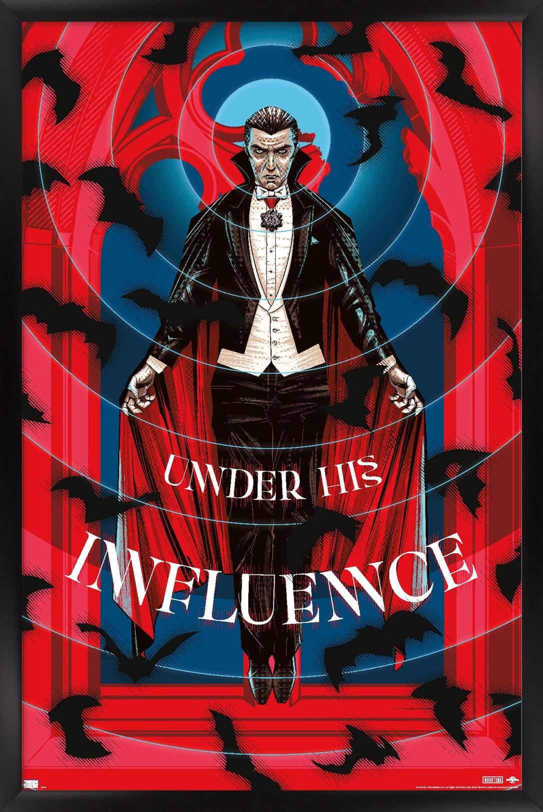 Dracula - Under His Influence by Cesar Moreno Wall Poster, 22.375" x 34 ...