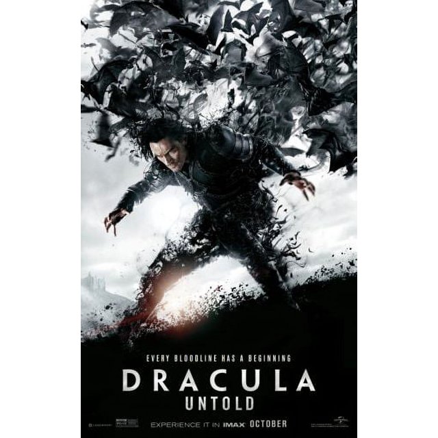 Dracula Untold poster Metal Sign 8inx 12in Metal Art Print 8x12 Multi ...