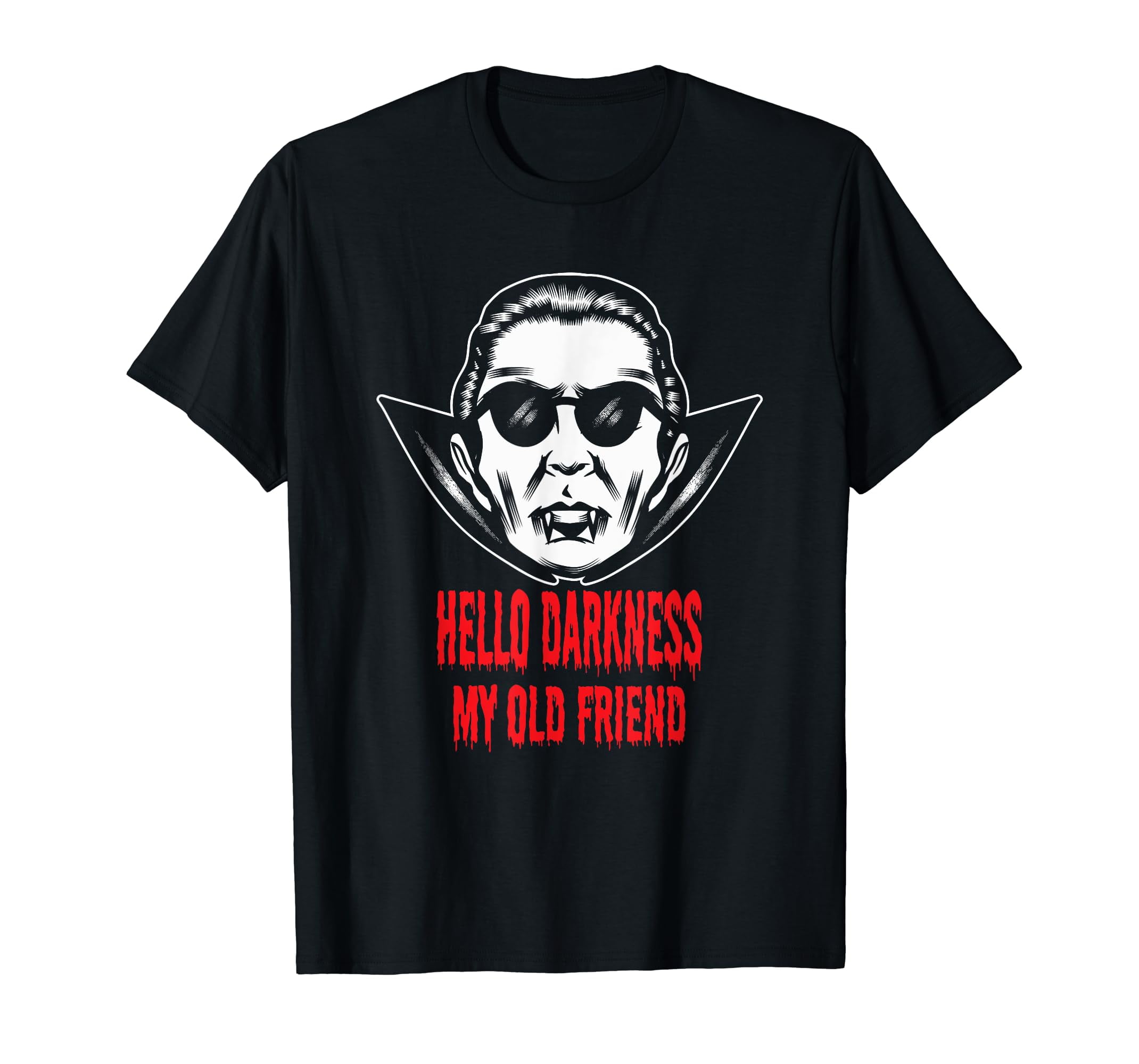 Dracula Vampire Goth Gothic Halloween T-Shirt - Walmart.com