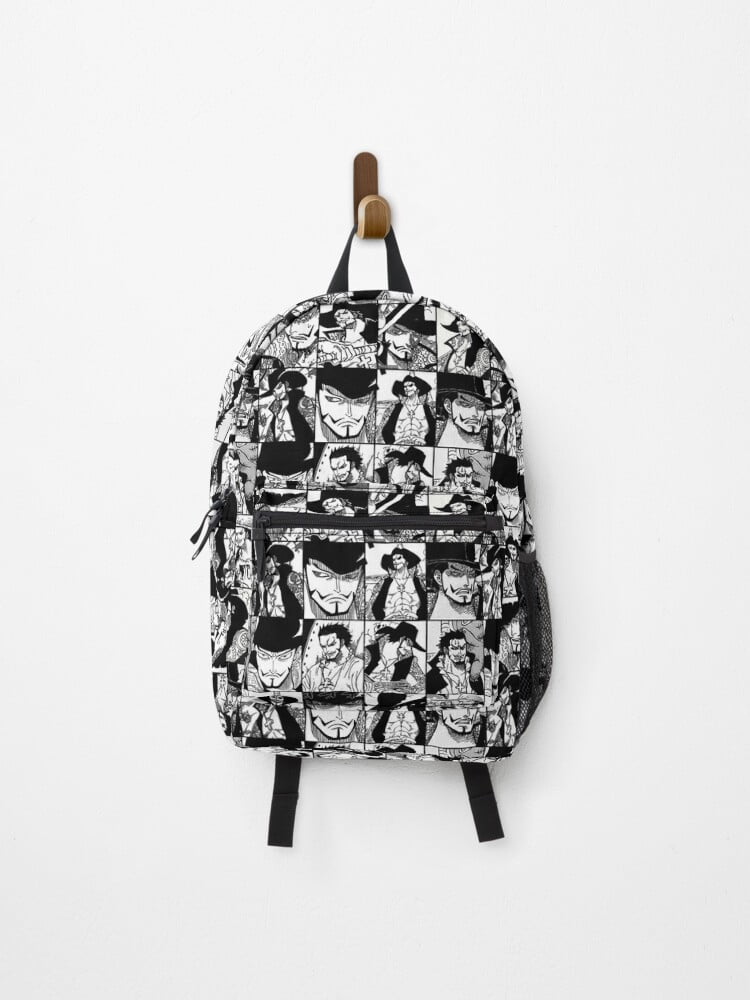 Dracule Mihawk - One Piece Manga Panel collage Backpack - Walmart.com