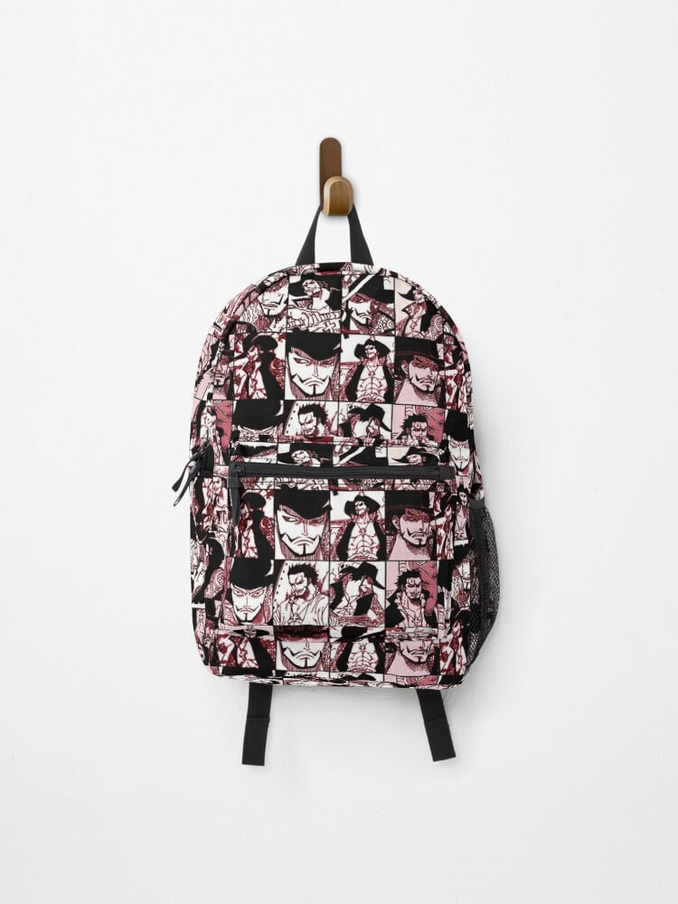 Dracule Mihawk - One Piece Manga Panel collage color Backpack - Walmart.com