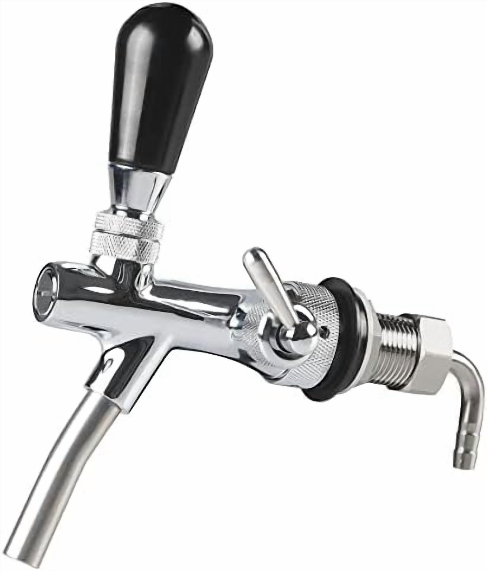 Draft Beer Adjustable Faucet - Include Beer Faucet, Flow Controller ...