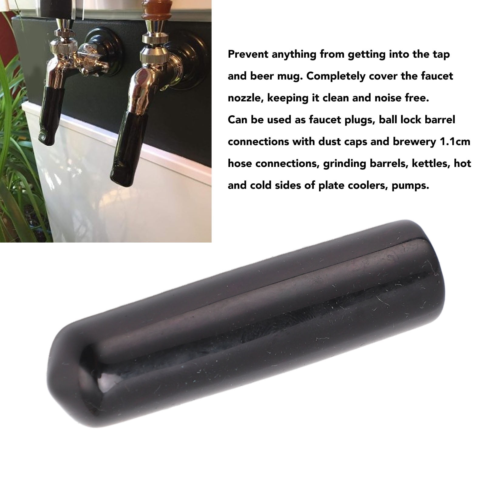 Draft Beer Tap Cap, Sanitary Cover For Kegs Faucets, Versatile 20 Piece ...