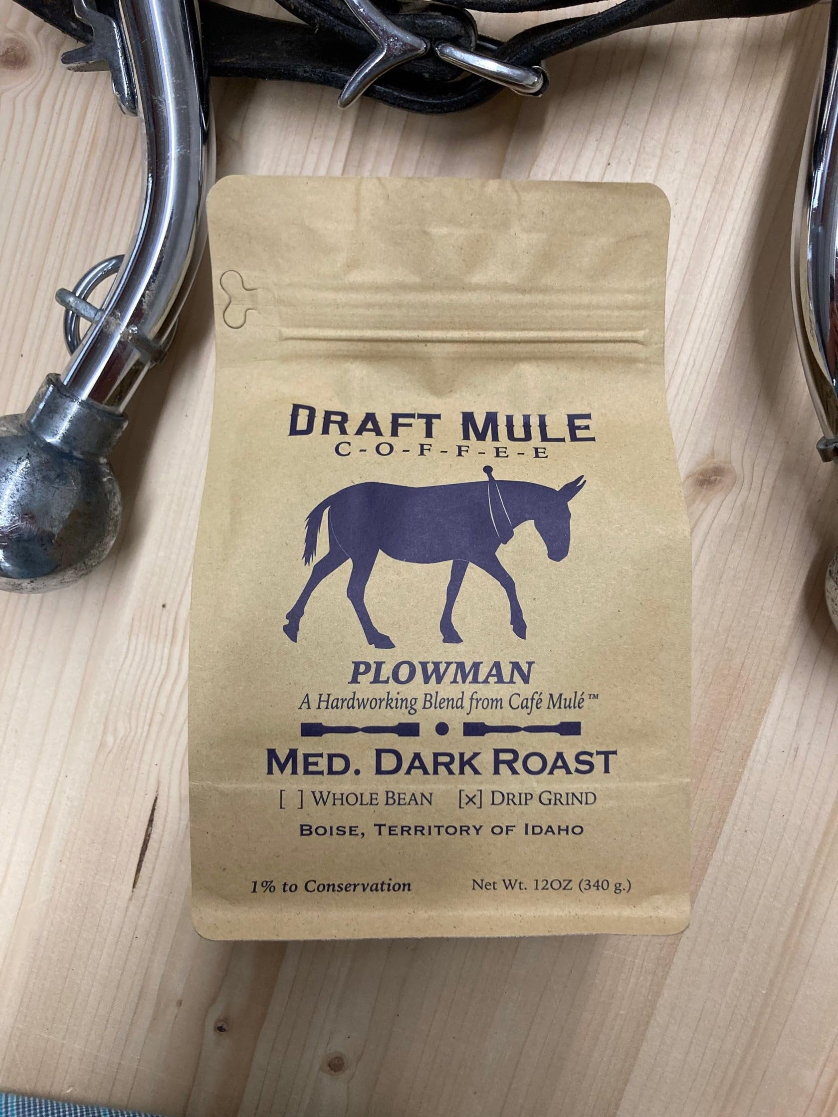 Draft Mule Coffee Ground Plowman 12 oz (Pack of 6) - Walmart.com