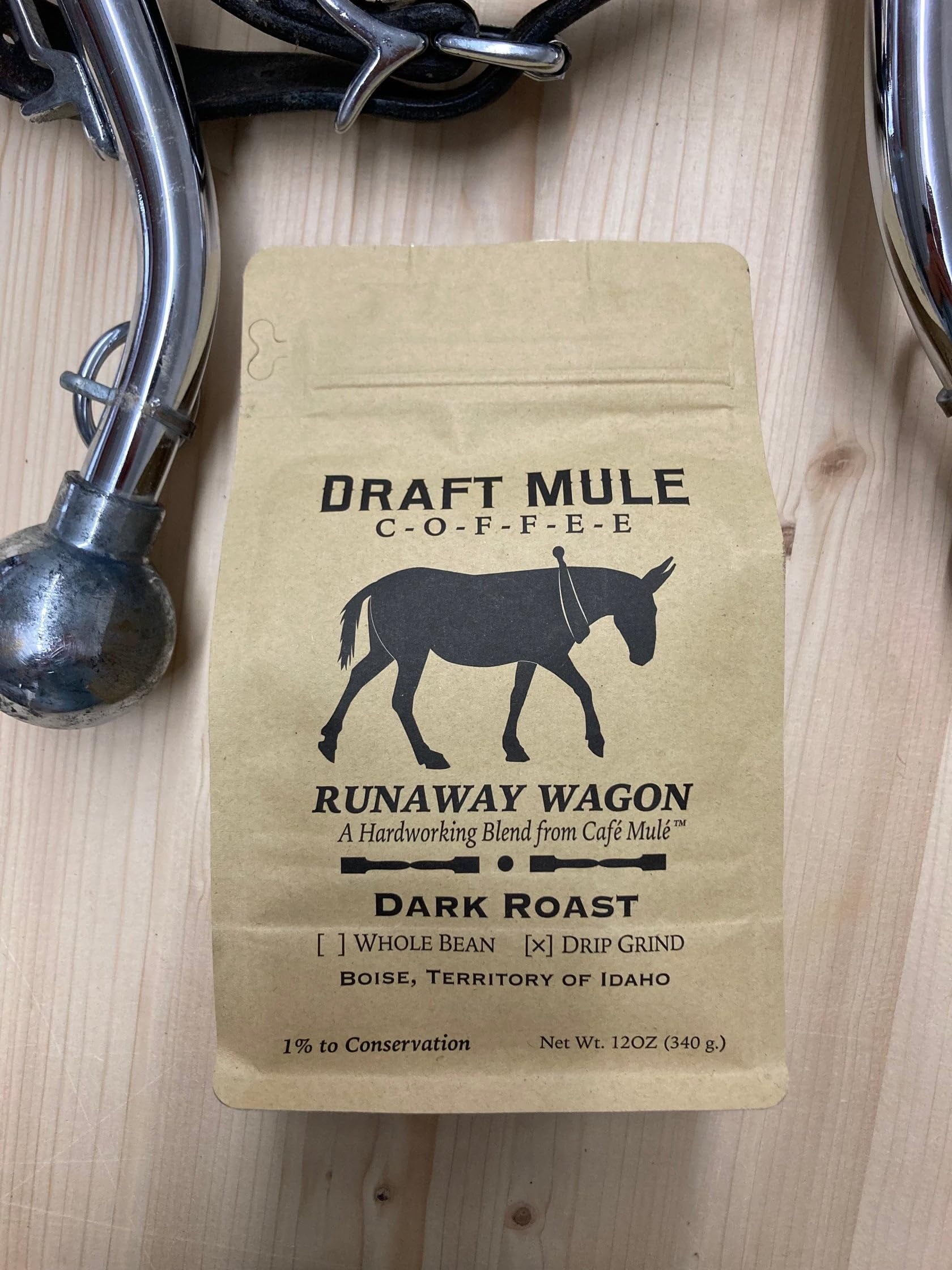 Draft Mule Coffee Ground Runaway Wagon 12 oz (Pack of 6) - Walmart.com