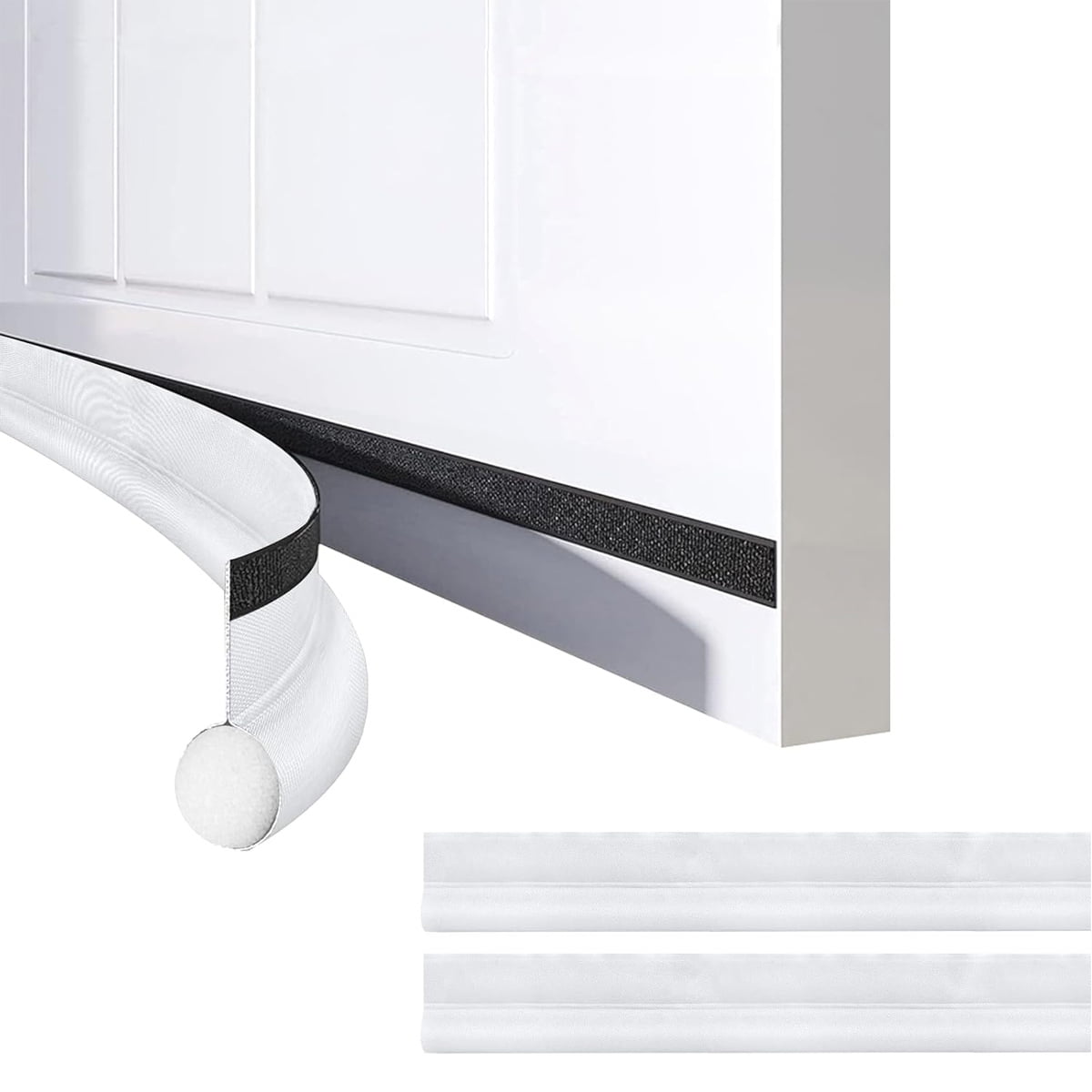 Draft Stopper Bottom One Sided Door Draft Blockers,Cutable Under Door ...