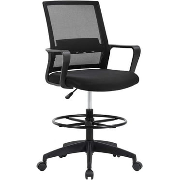 Ergonomic Lean Back Office Chair - Costway Adjustable Height for Adults ...