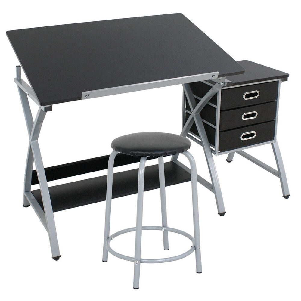 Drafting Table Art & Craft Drawing Desk Art Hobby Folding Adjustable ...