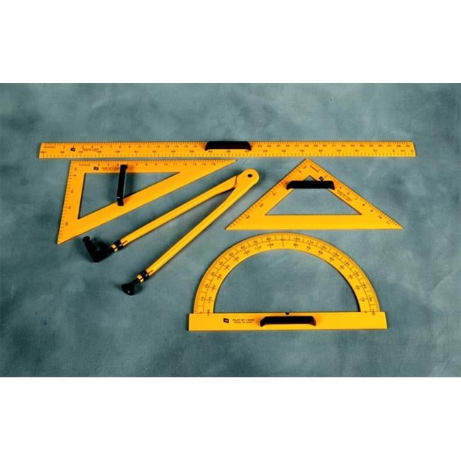 Drafting Tool Kit, Yellow, Pack - 5 - Walmart.com