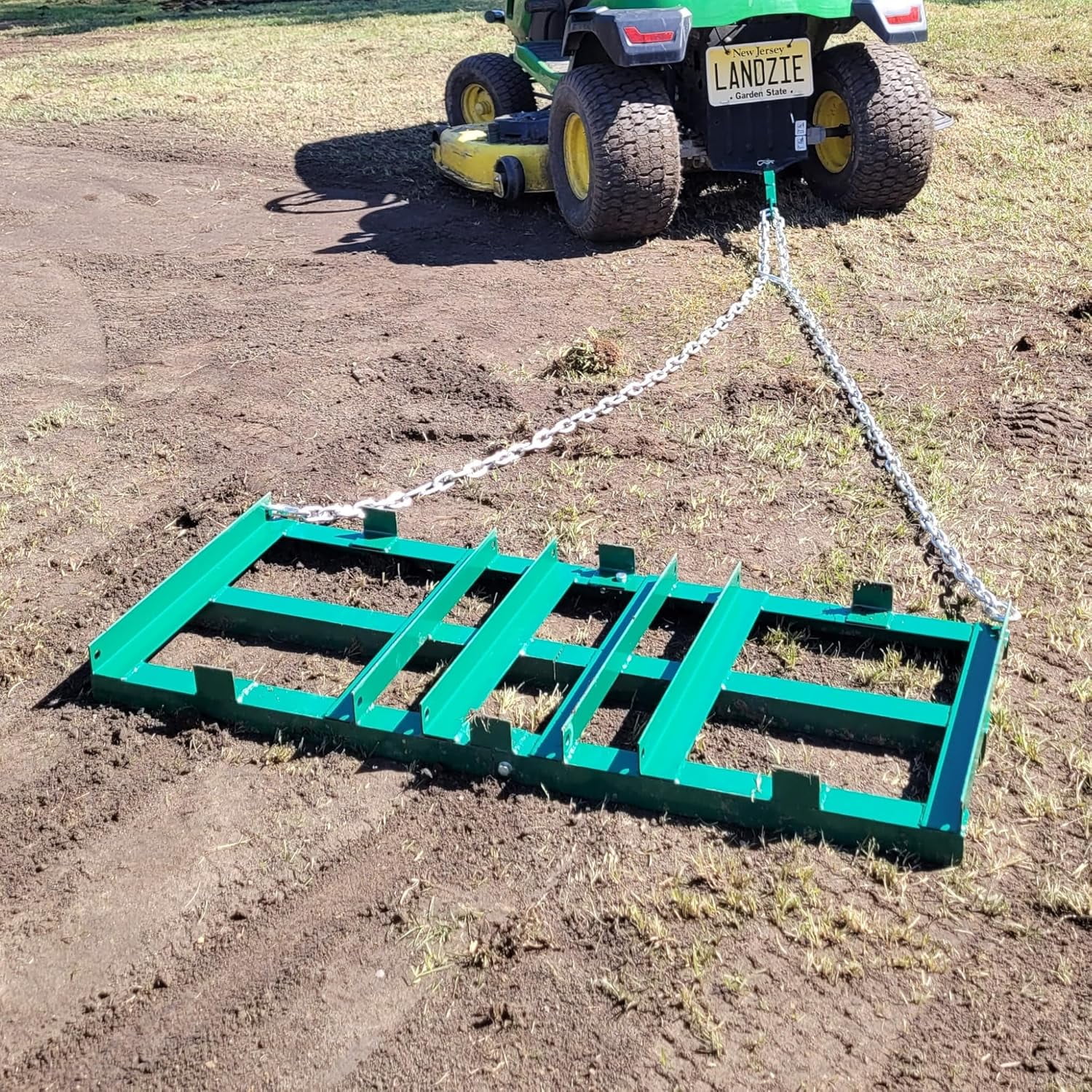 Drag Harrow Driveway Grader 4FT Tow Behind Lawn Rake Driveway Drag ...