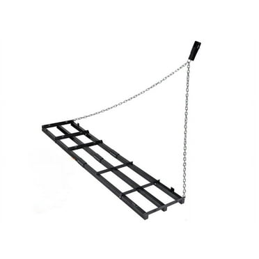 AOILE 8/6/4FT Drag Harrow Driveway Grader, Heavy-Duty Power Rake with ...