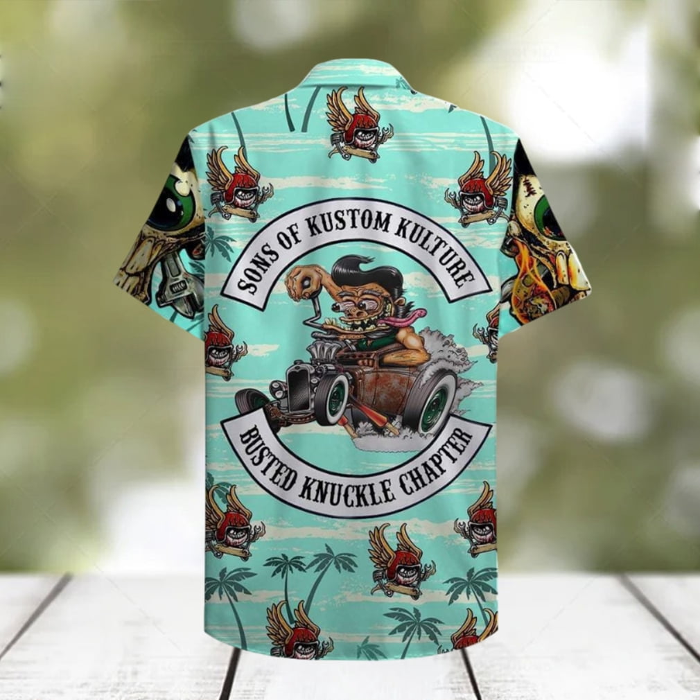 Drag Racing Sons of kustom kulture Hawaii Shirt - Walmart.com
