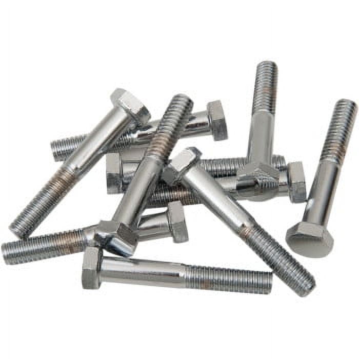 Drag Specialties DS-190617 Coarse-Thread Hex-Head Bolts - 5/16in.-18 x ...