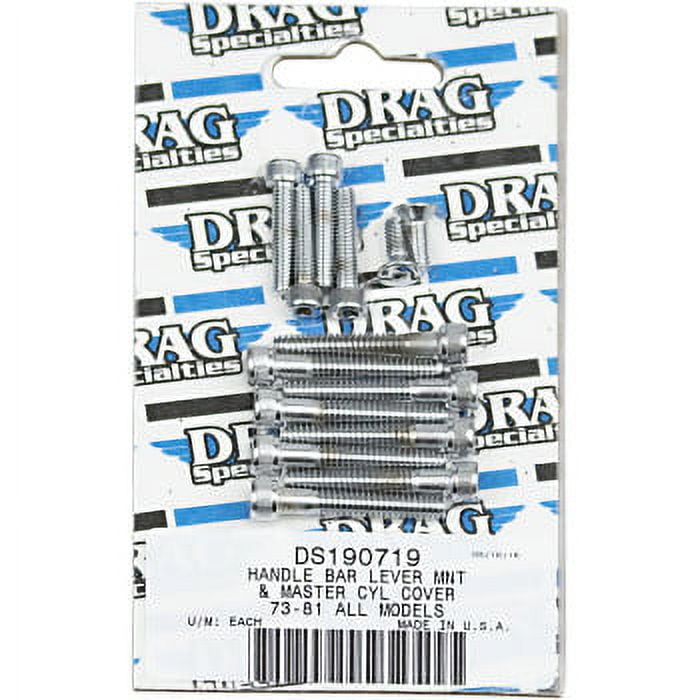 Drag Specialties DS-190719 Individual Chrome Socket-Head Bolt Set ...