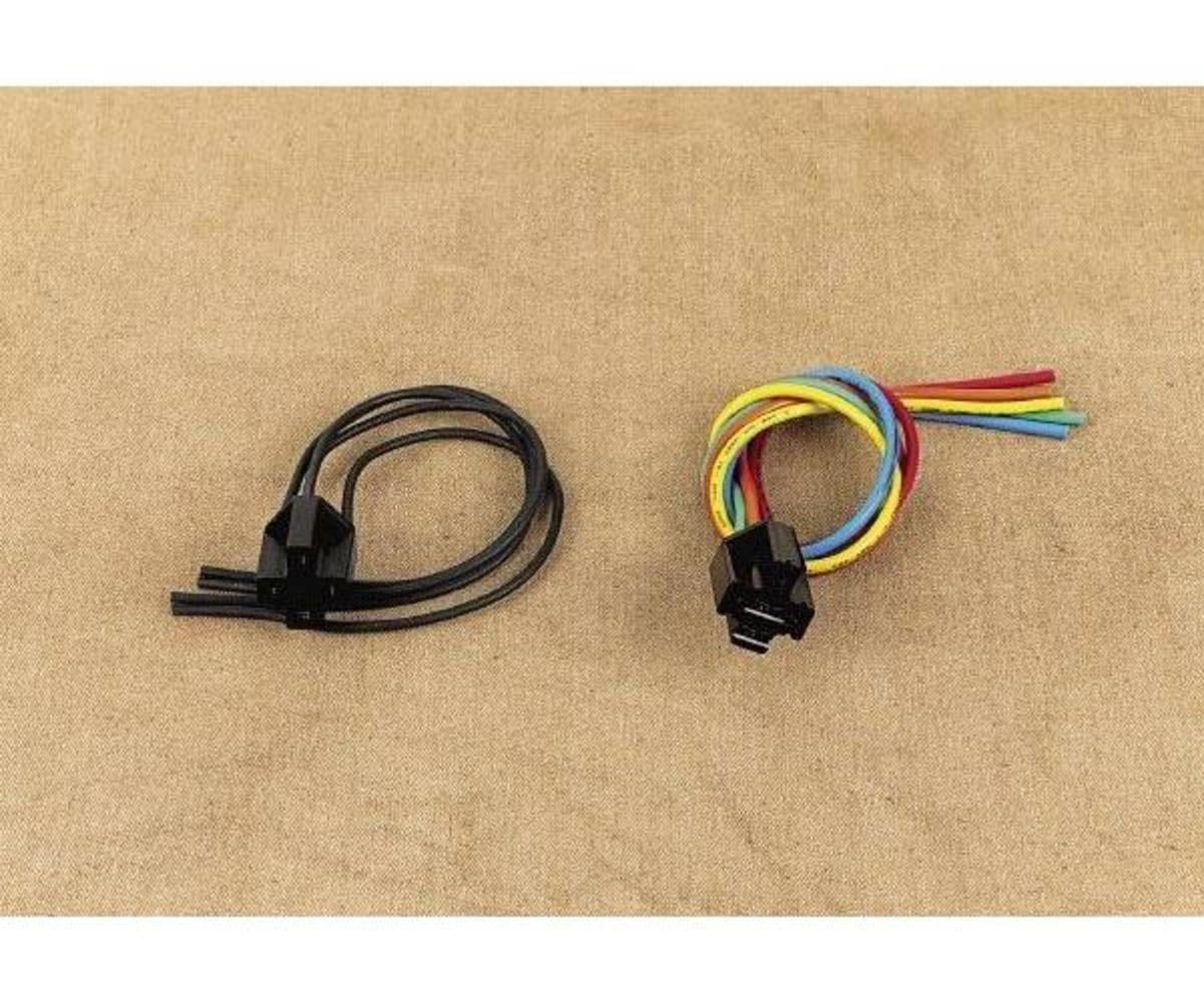 Drag Specialties Relay Socket Assembly - Black Wires - Walmart.com