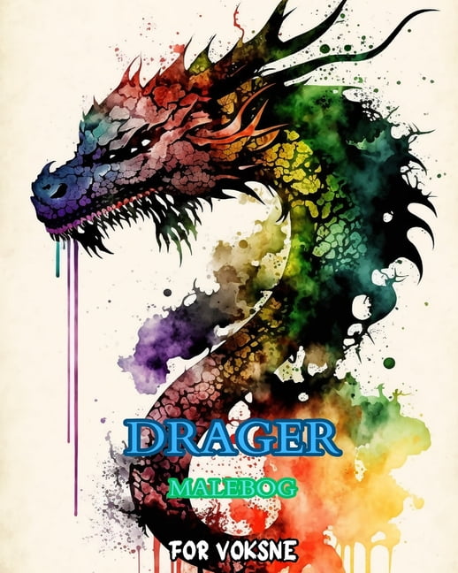 Drager: En voksen malebog, (Paperback) - Walmart.com