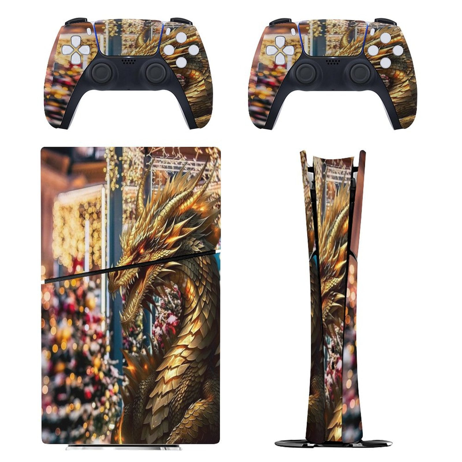 Dragon, 3D PS5/PS5 Slim Digital Disc Skin Sticker For Console And ...