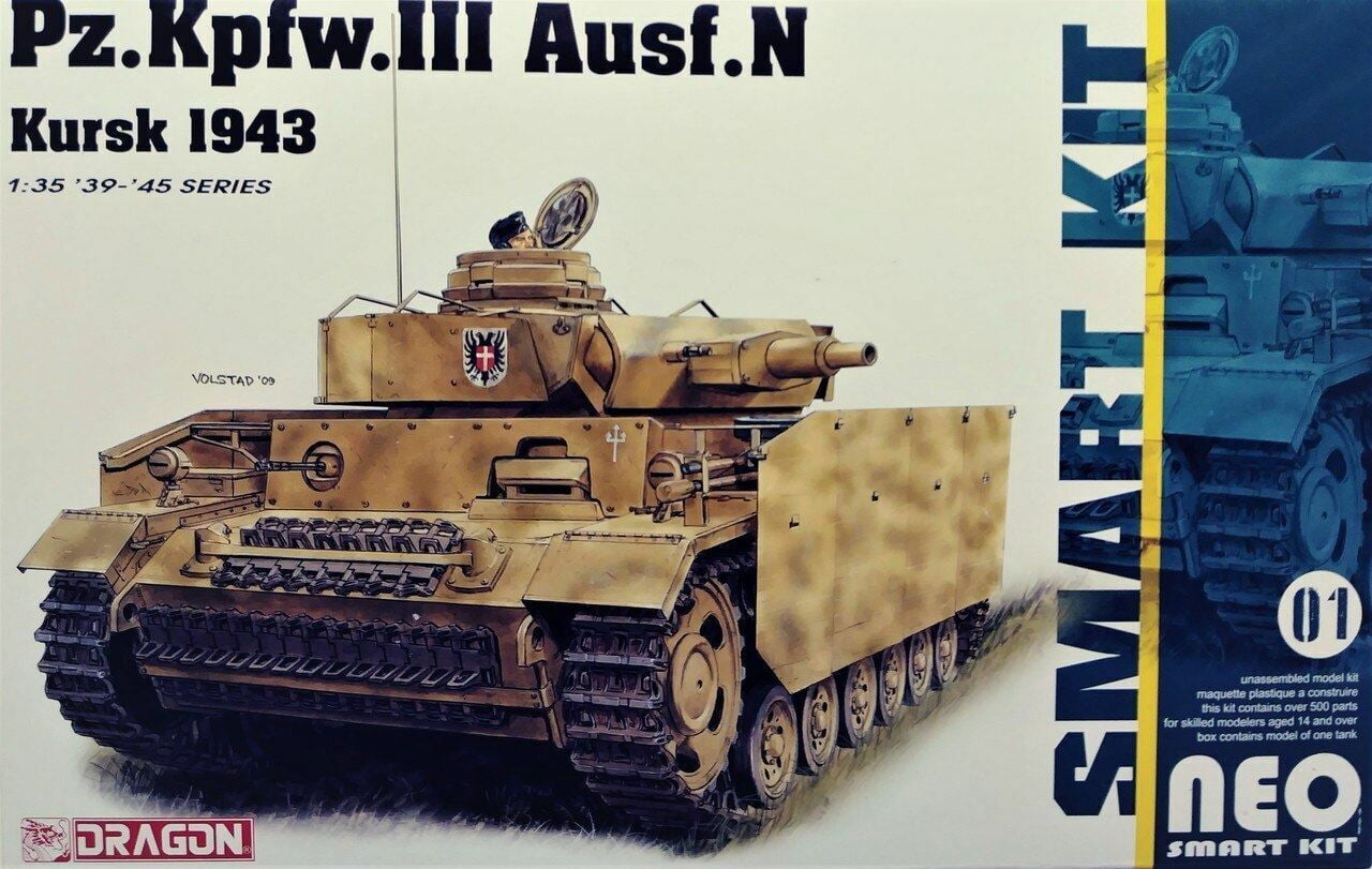 Dragon 6559 1/35 Pz. Kpfw. III Ausf.N Kursk 1943 (NEO Smart Kit ...