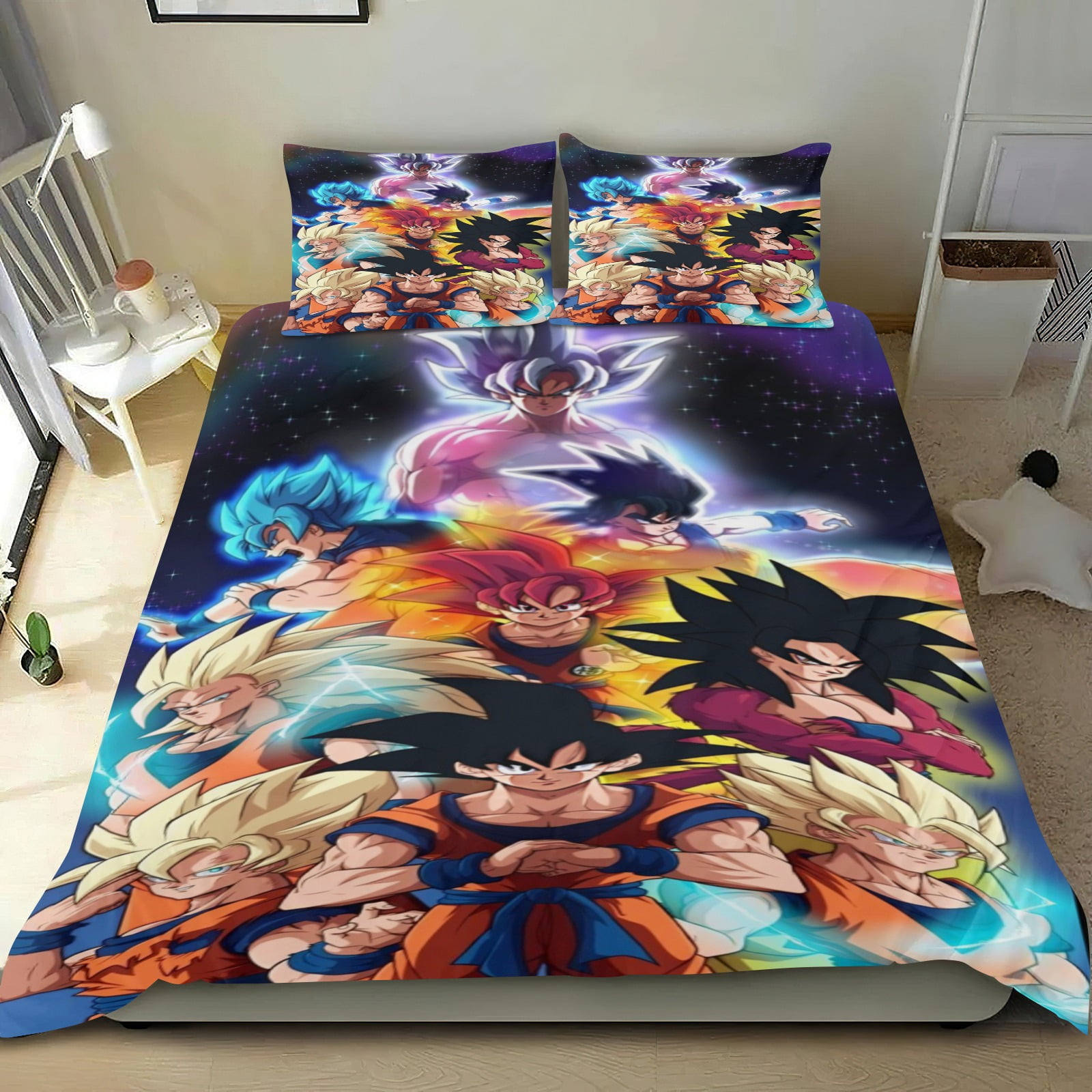 Dragon AND Ball thin bedding set has an iconic print, Perfect for fans ...
