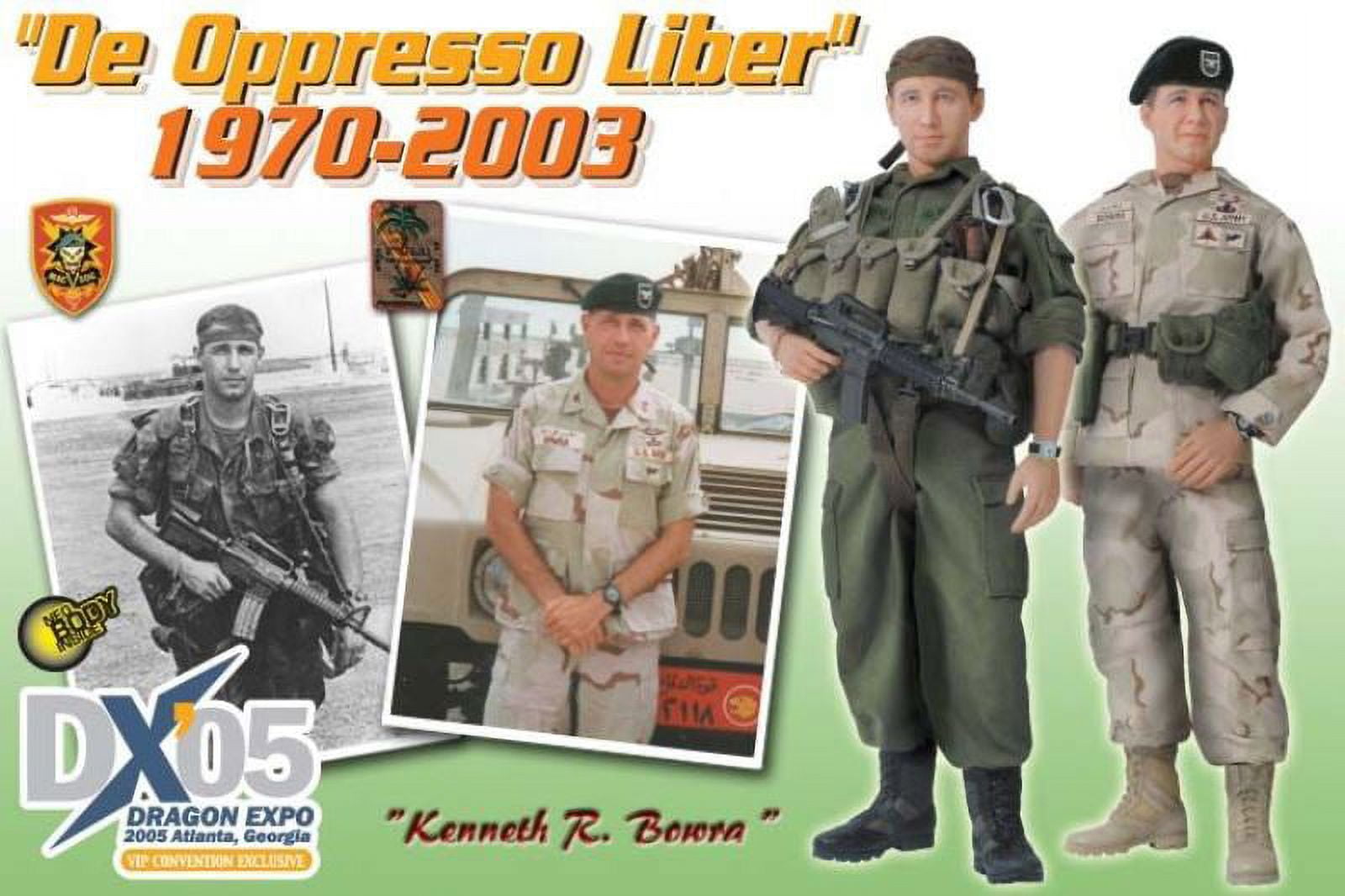 Dragon Action Figure 1:6 Major General Kenneth R Bowra De Oppresso ...