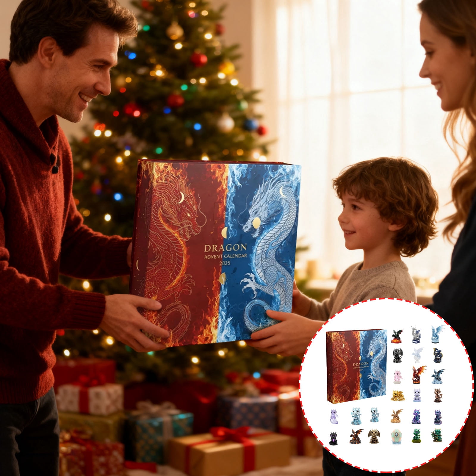 Dragon Advent Calendar 2025, 24 Days Dragon Countdown, Advent Calendar ...