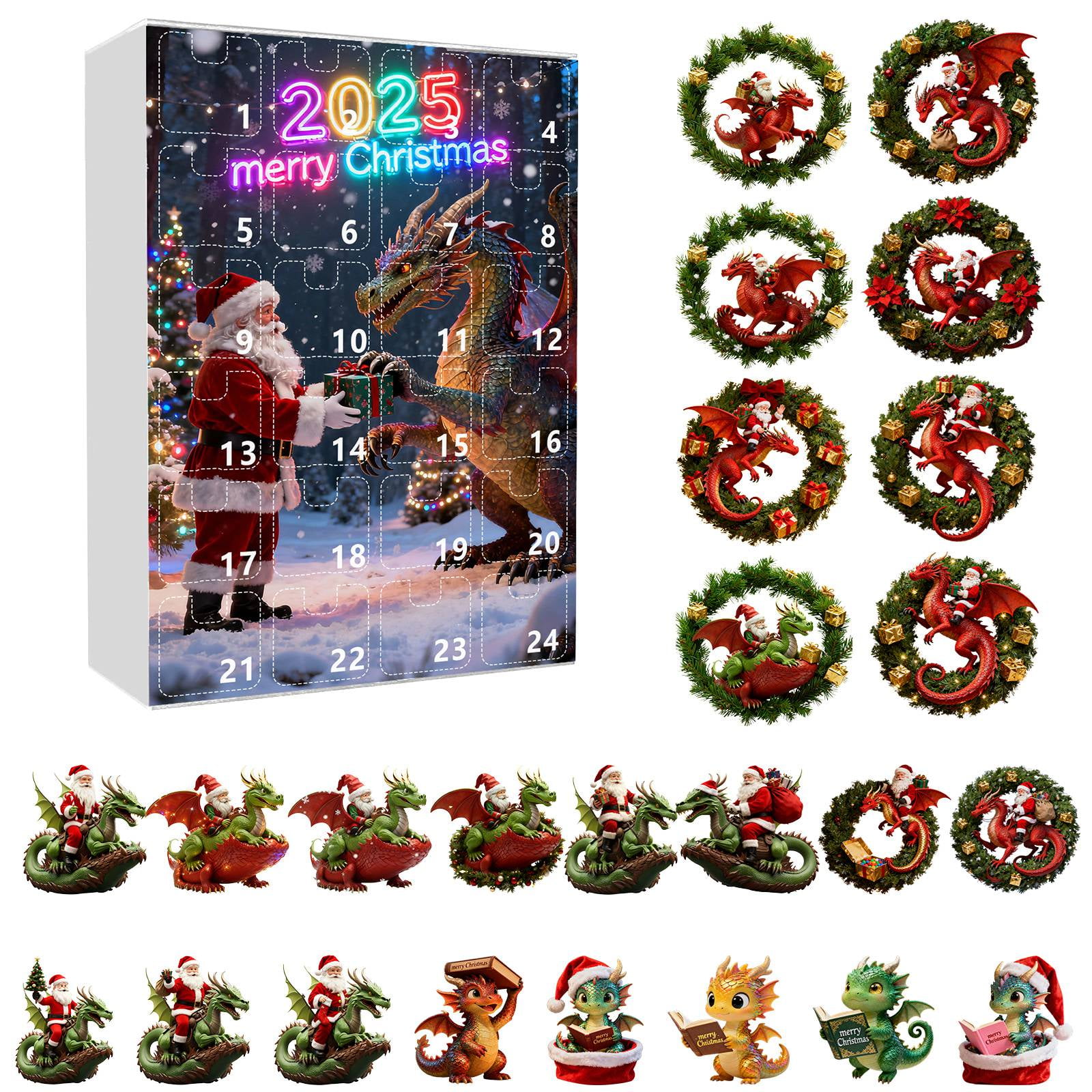 Dragon Advent Calendar Dragon Christmas Advent Calendars Dragon Toy ...