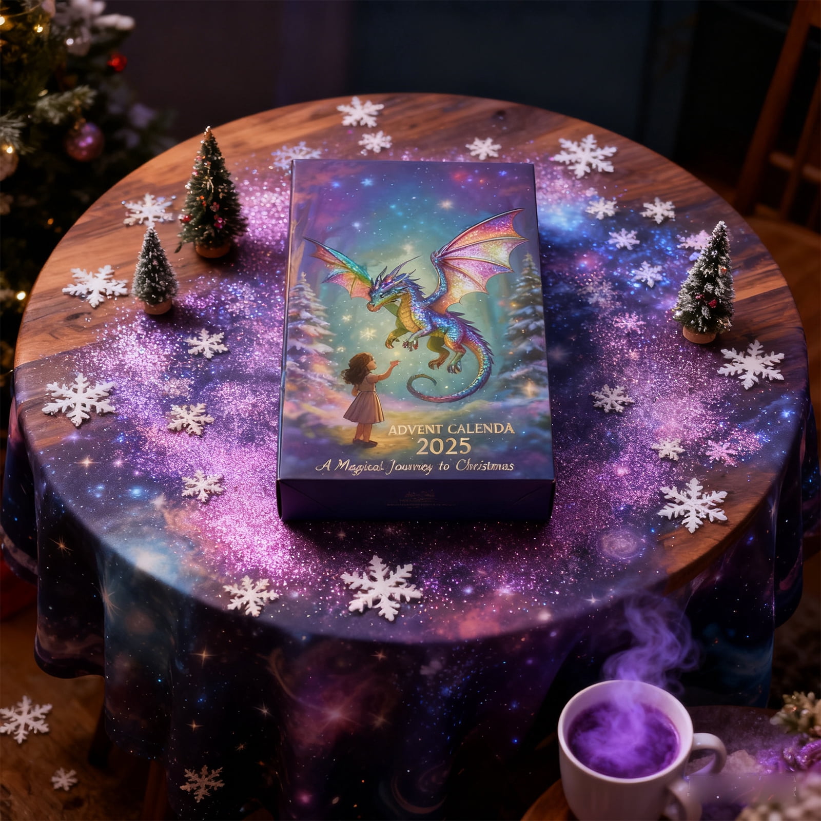 Dragon Advent Calendars 2025 - Christmas Ornaments, 24 Day 2d Acrylic ...