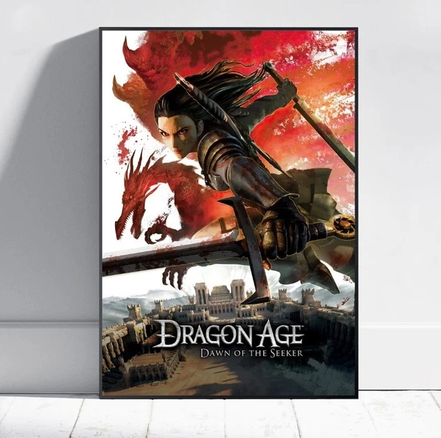 Dragon Age Poster, The Inquisitor Wall Art, Rolled Print 2 NO FRAMED ...