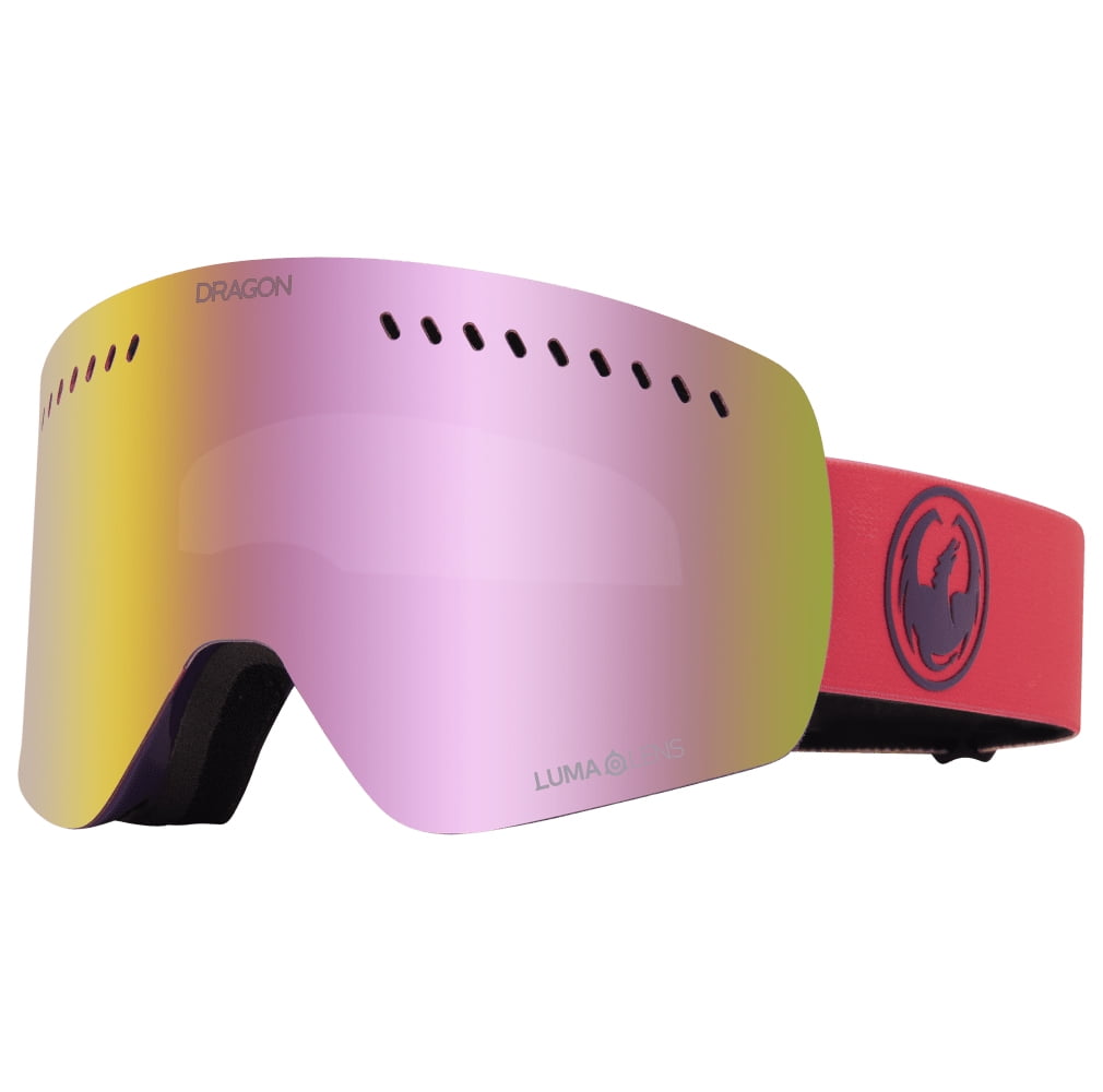 Dragon Alliance NFXS Goggle with Bonus Lens - Fade Pink; Lumalens Pink ...