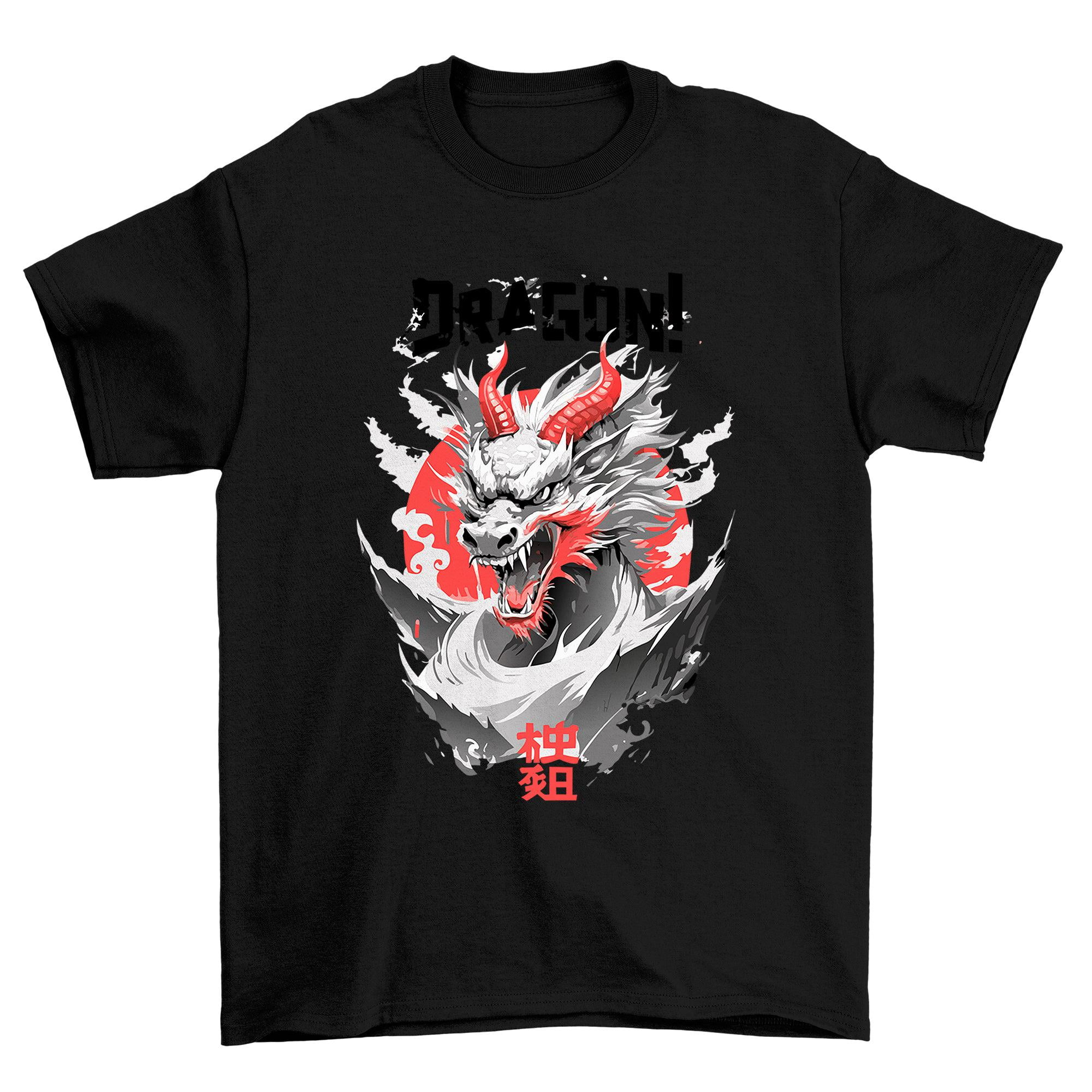 Dragon Anime T-Shirt Anime Tees For all Animation and Comic Fans ...