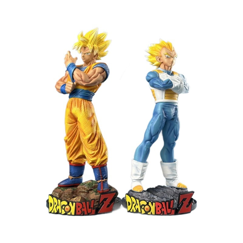 Dragon Ball 31cm Aftershock Goku and Vegeta Resonance Action Figurine ...