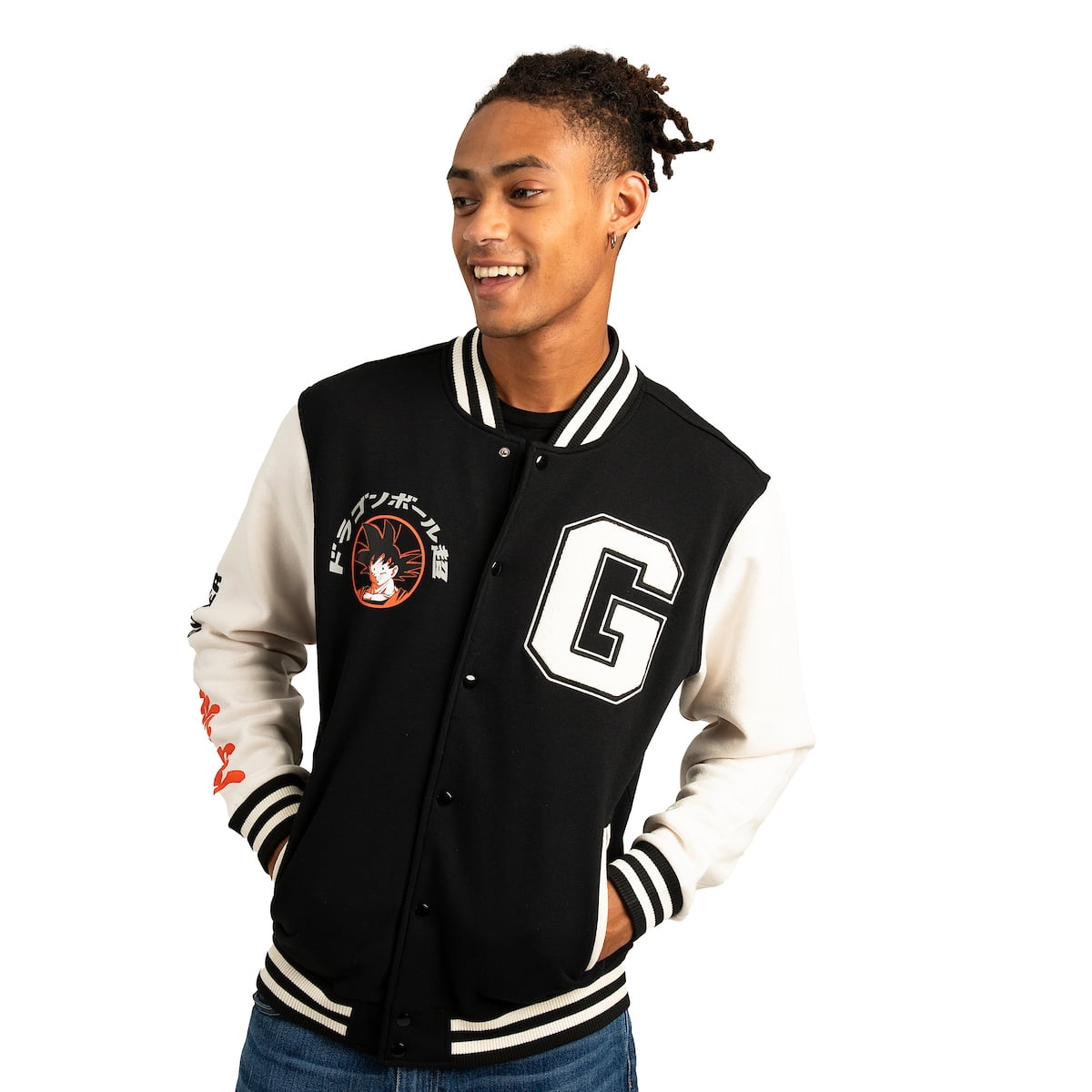 Dragon Ball Adult Unisex Varsity Jacket-Medium - Walmart.com