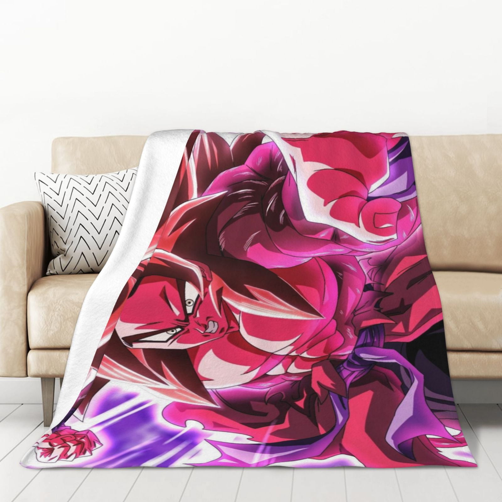 Dragon Ball Anime Flannel Blanket Cool 3D Printed Flannel Blanket ...