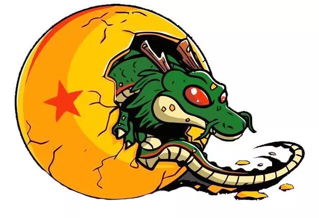 Dragon Ball Baby Shenron Stickers Phone Decal Water Bottle Stickers Car ...