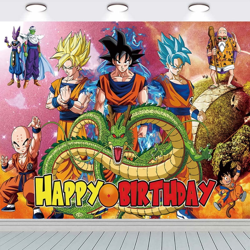 Dragon Ball Backdrop Taspestry Wall Decor Banner Party Supplies Post ...