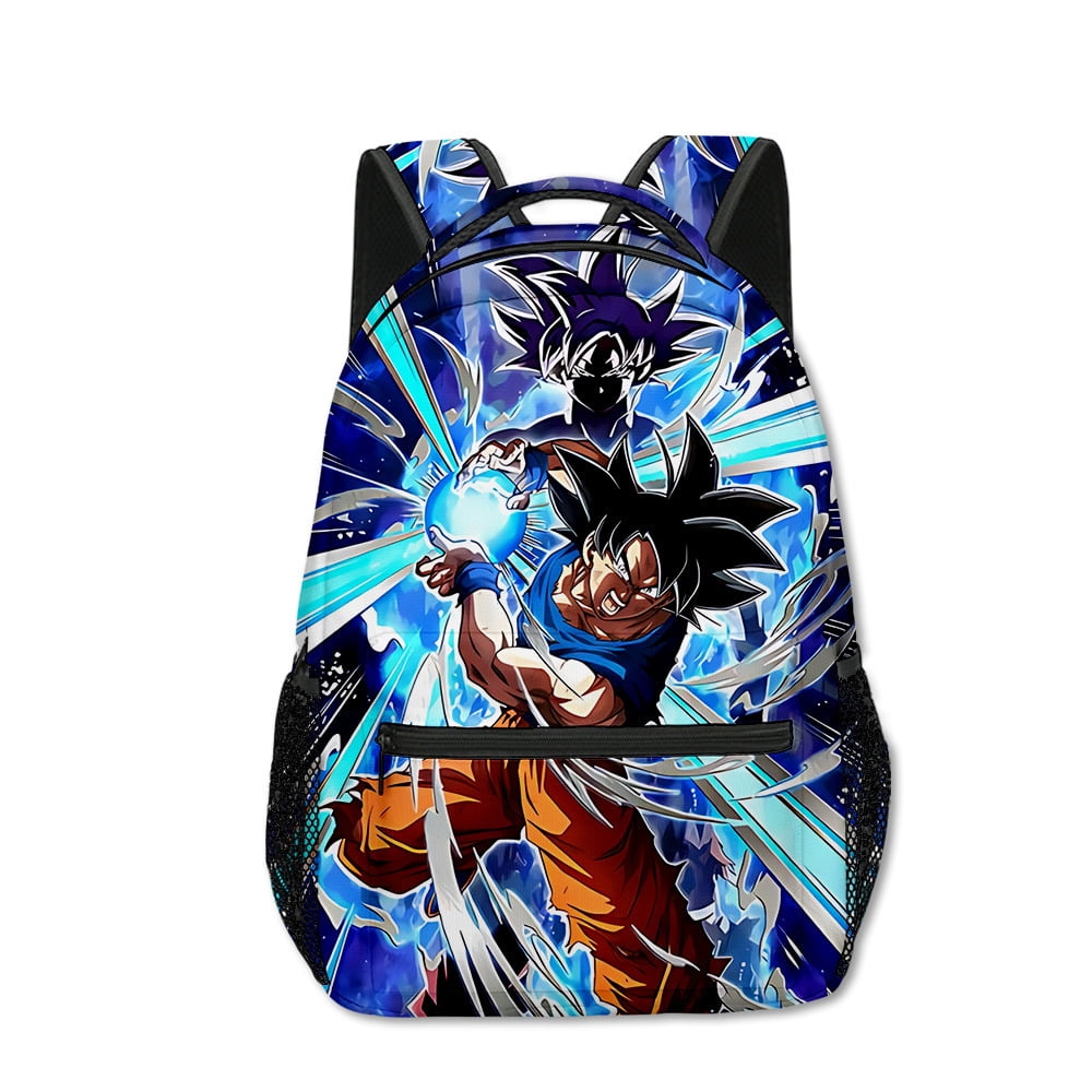 Dragon Ball Backpack| Gamer Black Rucksack | Green Creeper Zombie ...