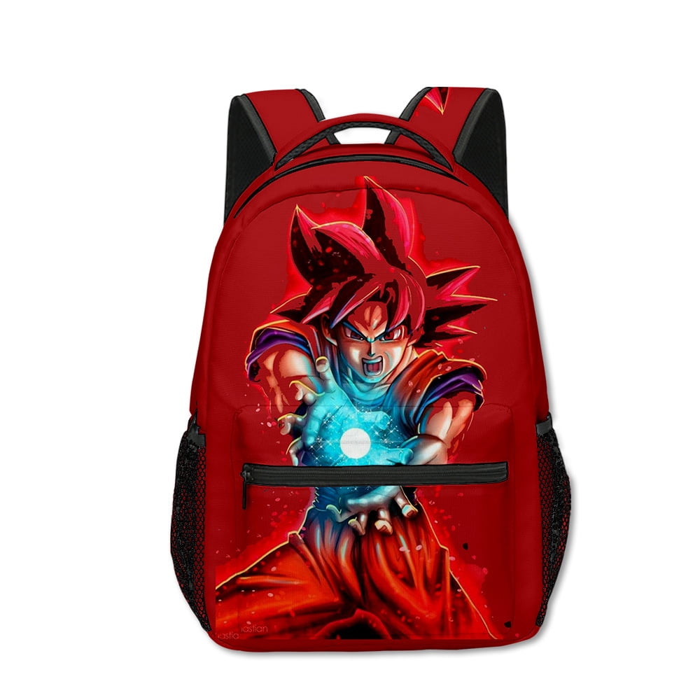 Dragon Ball Backpack| Gamer Black Rucksack | Green Creeper Zombie ...