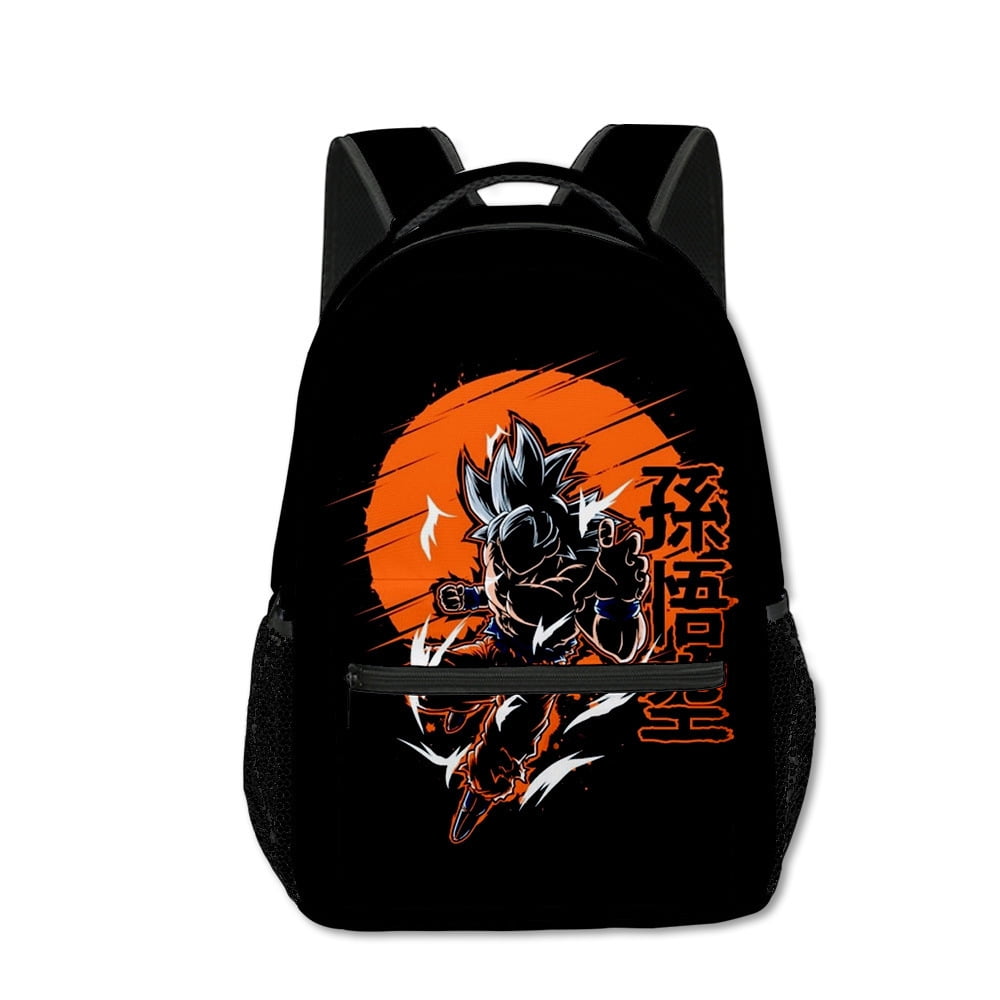 Dragon Ball Backpack| Gamer Black Rucksack | Green Creeper Zombie ...