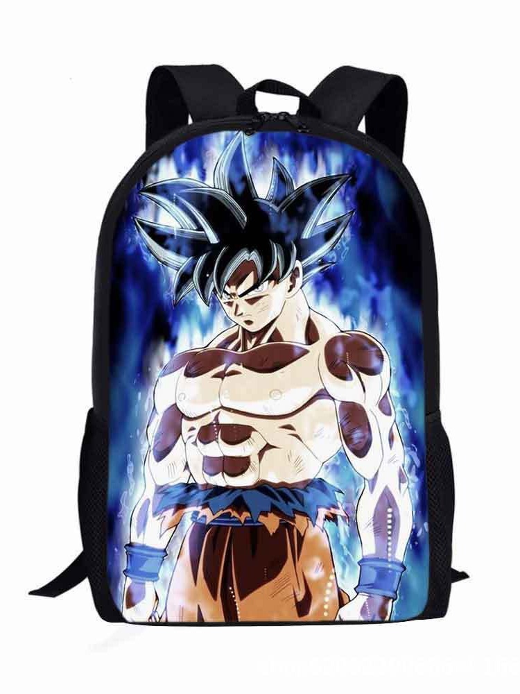 Dragon Ball Backpack| Gamer Black Rucksack | Green Creeper Zombie ...