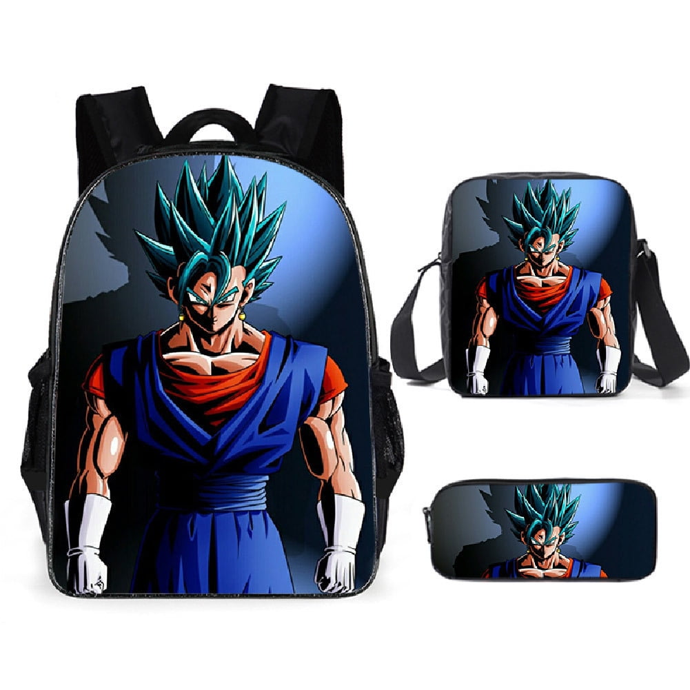 Dragon Ball Backpack| Gamer Black Rucksack | Green Creeper Zombie ...