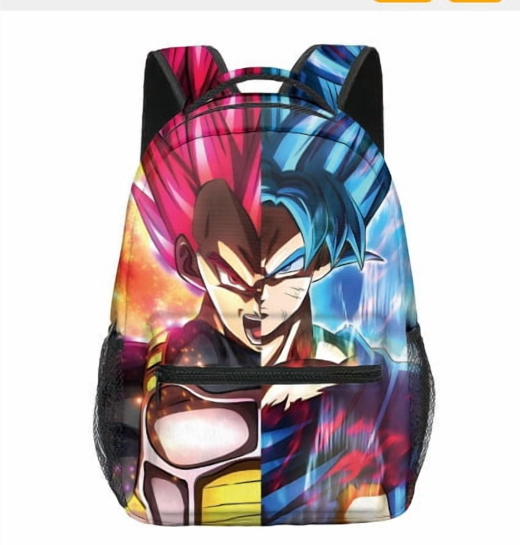 Dragon Ball Backpack| Gamer Black Rucksack | Green Creeper Zombie ...