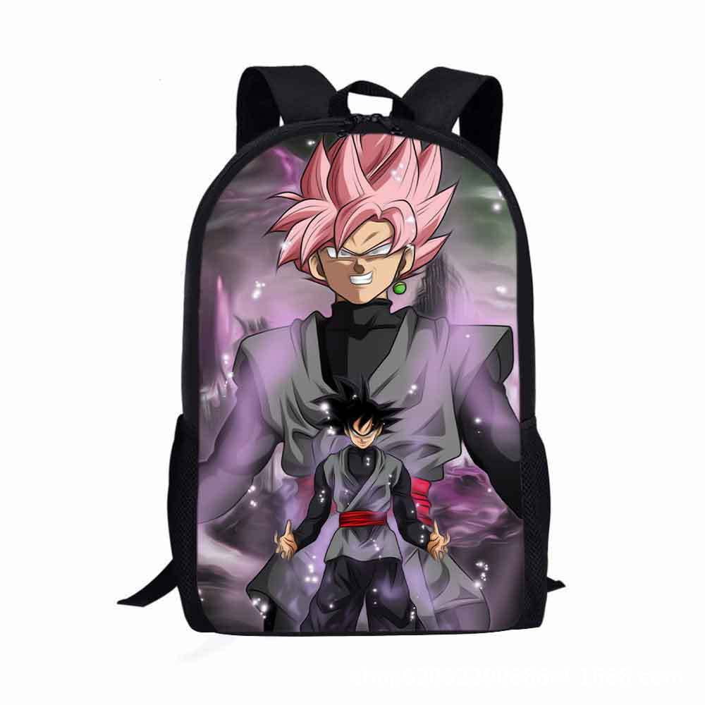 Dragon Ball Backpack| Gamer Black Rucksack | Green Creeper Zombie ...