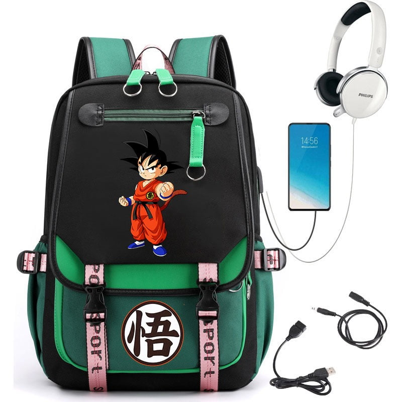Dragon Ball Backpack Men Women Cartoon Back Anime Wukong Back To ...