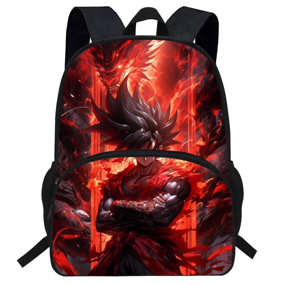 Dragon Ball Bag Cartoon Animation Printed Backpack - Walmart.com