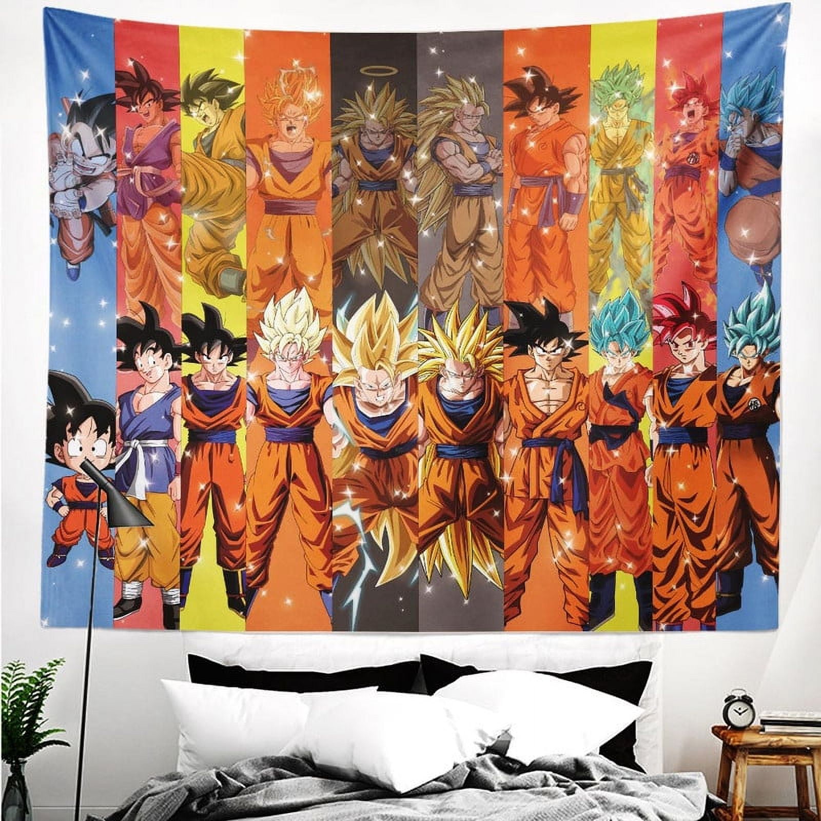 Dragon Ball Banner Tapestry Wall Hanging Birthday For Bedroom Anime ...
